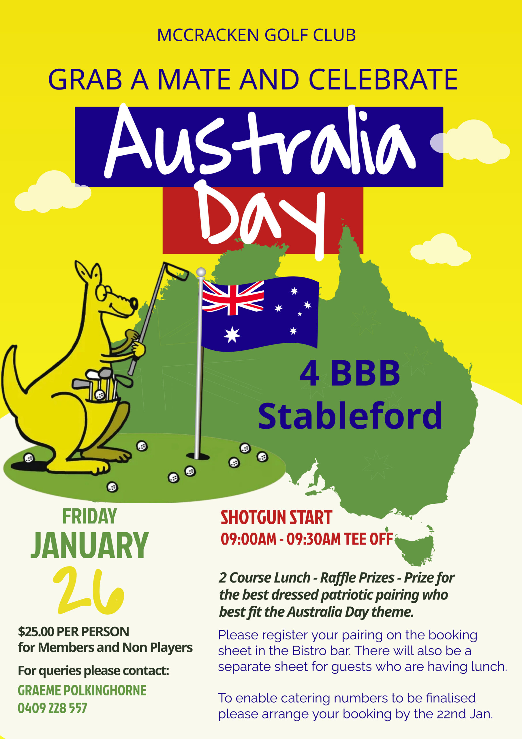 Australia Day - McCracken Golf Club
